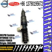 China BEBE4D19001 Electronic Unit Injectors diesel fuel common rail injector 33800-82000 for VOL for sale