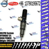 China BEBE4D19001 Electronic Unit Injectors diesel fuel common rail injector 33800-82000 for VOL for sale