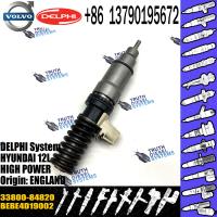 China Diesel Engine Fuel Injector 33800-84820 33800 84820 3380084820 21306407 For D6cc Engine for sale