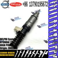 China Diesel Engine Fuel Injector 33800-84820 33800 84820 3380084820 21306407 For D6cc Engine for sale