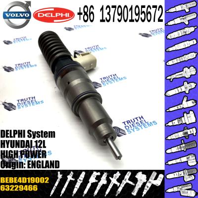 China Diesel Fuel Injector 63229466 33800-84820 BEBE4D19002 E3.18 for HYUN-DAI 12L LOW POWER for sale