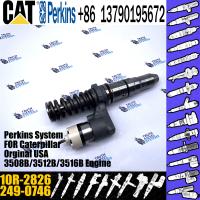 China 2490746 For CAT Diesel Engine 3508 3512 3516 3524 Common Rail Fuel Injector 249-0746 10R-2826 for sale