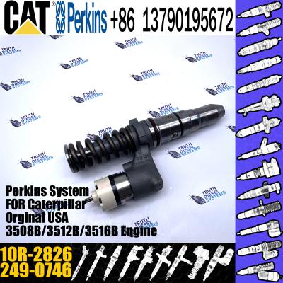 China 2490746 For CAT Diesel Engine 3508 3512 3516 3524 Common Rail Fuel Injector 249-0746 10R-2826 for sale