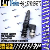 China 2490746 For CAT Diesel Engine 3508 3512 3516 3524 Common Rail Fuel Injector 249-0746 10R-2826 for sale