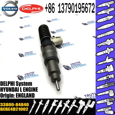 China Common Rail Injector 33800-84840 3380084840 BEBE4D21002 Fuel Injector for VOL Diesel Engine for sale