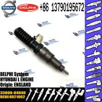 China Common Rail Injector 33800-84840 3380084840 BEBE4D21002 Fuel Injector for VOL Diesel Engine for sale