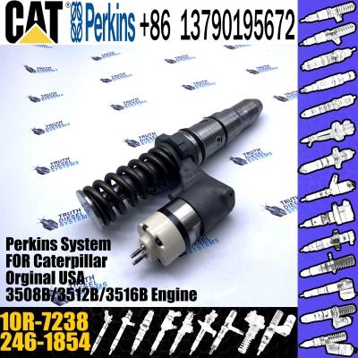 China High Pressure Engine Common Rail Fuel Injector 246-1854 2461854 10R-7238 For CAT 3508C 3512C for sale