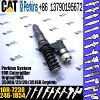China High Pressure Engine Common Rail Fuel Injector 246-1854 2461854 10R-7238 For CAT 3508C 3512C for sale