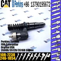 China High Pressure Engine Common Rail Fuel Injector 246-1854 2461854 10R-7238 For CAT 3508C 3512C for sale