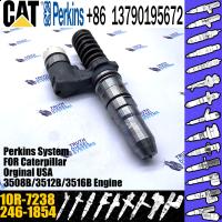 China High Pressure Engine Common Rail Fuel Injector 246-1854 2461854 10R-7238 For CAT 3508C 3512C for sale
