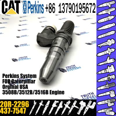 China Wholesale Diesel Fuel Injector 437-7547 20R-2296 For Cater-pillar 793C 793D Common Rail for sale