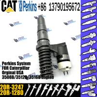 China Superior quality common Rail Fuel Injector 392-0225 20R-3247 for cat Engine Injector 3512C 3516C for sale