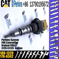 China diesel fuel injector 178-6342, 177-4752,188-1320,196-4229 fuel injector for 3126 3126B for sale