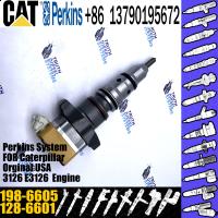 China JISION Excavator Fuel Injector 128-6601 198-6605 for Excavator Engine 3126 3126B for sale