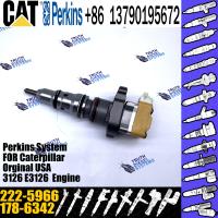 China Diesel Machinery Parts Fuel Injector 178-6342 128-6601 222-5966 for E325C 3126 Engine for sale