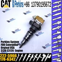 China Diesel Machinery Parts Fuel Injector 178-6342 128-6601 222-5966 for E325C 3126 Engine for sale