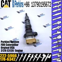 China Diesel Machinery Parts Fuel Injector 178-6342 128-6601 222-5966 for E325C 3126 Engine for sale