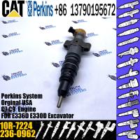 China Fuel Injector 236-0962 235-2888 10R-7224 For CAT C9 / C-9 330C E330C FM 330C L Common Rail Injector for sale