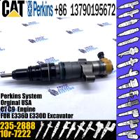 China Fuel Injector 236-0962 235-2888 10R-7224 For CAT C9 / C-9 330C E330C FM 330C L Common Rail Injector for sale