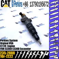 China Fuel Injector 236-0962 235-2888 10R-7224 For CAT C9 / C-9 330C E330C FM 330C L Common Rail Injector for sale