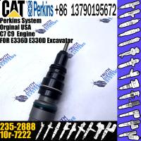 China Fuel Injector 236-0962 235-2888 10R-7224 For CAT C9 / C-9 330C E330C FM 330C L Common Rail Injector for sale