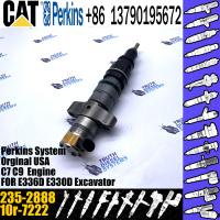 China Fuel Injector 236-0962 235-2888 10R-7224 For CAT C9 / C-9 330C E330C FM 330C L Common Rail Injector for sale