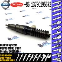 China High Quality Diesel Engine Fuel Common Rail Injector 20965224 20582430 For VOL MD13 US07 20977565 for sale