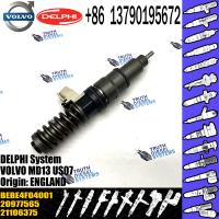 China Direct Sale Diesel Fuel Injector 21244717 21106375 BEBE4F04001 For VOL MD13 USO7 for sale