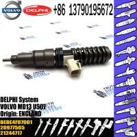 China Direct Sale Diesel Fuel Injector 20977565 21106375 21244717 BEBE4F07001 For VOL MD13 US07 for sale