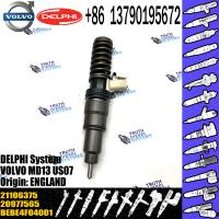 China Direct Sale Diesel Fuel Injector 20977565 21106375 21244717 BEBE4F07001 For VOL MD13 US07 for sale