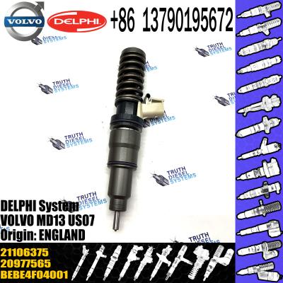 China Direct Sale Diesel Fuel Injector 20977565 21106375 21244717 BEBE4F07001 For VOL MD13 US07 for sale