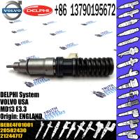 China common rail injector 21244717 BEBE4F01001 for VOL D13 engine diesel injector nozzle 21244717 BEBE4F01001 85003109 for sale