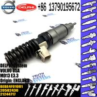 China common rail injector 21244717 BEBE4F01001 for VOL D13 engine diesel injector nozzle 21244717 BEBE4F01001 85003109 for sale