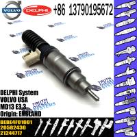 China common rail injector 21244717 BEBE4F01001 for VOL D13 engine diesel injector nozzle 21244717 BEBE4F01001 85003109 for sale