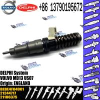 China Direct Sale Diesel Fuel Injector 21244717 21106375 BEBE4F04001 For VOL MD13 USO7 for sale