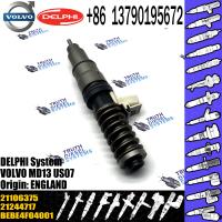 China Diesel Fuel Injector 20977565 20582430 21106375 21244717 BEBE4F01101 BEBE4F01001 BEBE4F01102 E3.3 for VOL MD13 US07 for sale