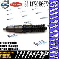 China Direct Sale Diesel Fuel Injector 21246331 21028628 BEBE4F00102 For VOL MD11 US07 for sale