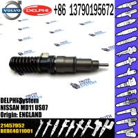 China New Diesel Fuel Injector 21457952 21457952 21458369 21467658 for VOL BEBE4G11001 21457952 85003664 85013159 for sale