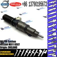 China High Quality Diesel Fuel Injector For VOL MD13 US 10  TRUCK BEBE4G12001 85013160, 85003658 21458369 for sale