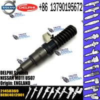 China High Quality Diesel Fuel Injector For VOL MD13 US 10  TRUCK BEBE4G12001 85013160, 85003658 21458369 for sale