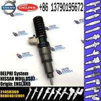 China High Quality Diesel Fuel Injector For VOL MD13 US 10  TRUCK BEBE4G12001 85013160, 85003658 21458369 for sale