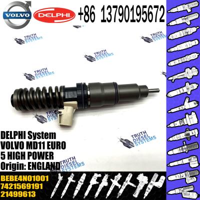 China Diesel Fuel Inyector Electronic Unit Injector 20972225 BEBE4D16001 BEBE4N01001 for D11C VOL 21506699 21569191 for sale