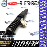China Diesel Fuel Inyector Electronic Unit Injector 20972225 BEBE4D16001 BEBE4N01001 for D11C VOL 21506699 21569191 for sale