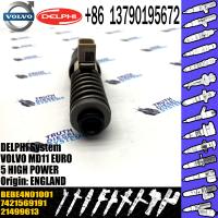 China Diesel Fuel Inyector Electronic Unit Injector 20972225 BEBE4D16001 BEBE4N01001 for D11C VOL 21506699 21569191 for sale