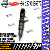 China High quality diesel common rail injector BEBE4N01001 7421569191 For VOL MD11 EURO 5 for sale