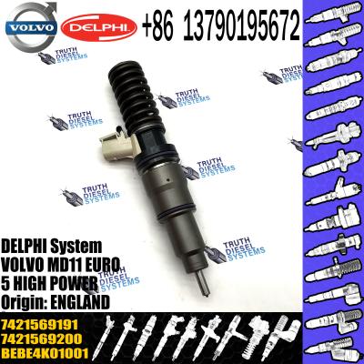 China Common Rail Diesel Fuel Injector 21569191 For VOL FH12, FH13 Engine Nozzle BEBE4N01001 7421569191 for sale