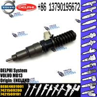 China New Diesel Injector 21569200 BEBE4K01001 For VOL injector Truck 21569200 21569200 D13 BEBE4D16001 20972225 21506699 for sale