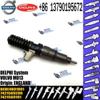 China New Diesel Injector 21569200 BEBE4K01001 For VOL injector Truck 21569200 21569200 D13 BEBE4D16001 20972225 21506699 for sale