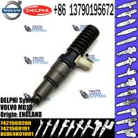China MD13 Diesel Engine Fuel Injector BEBE4K01001 For VOL Truck 21569200 RVI 7421569200 7421582094 7421644596 for sale