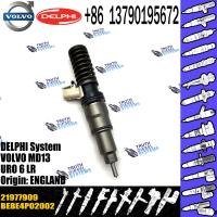 China Direct Sale Diesel Fuel Injector 21977909 BEBE4P02002 For VOL MD13 EURO 6 LR for sale